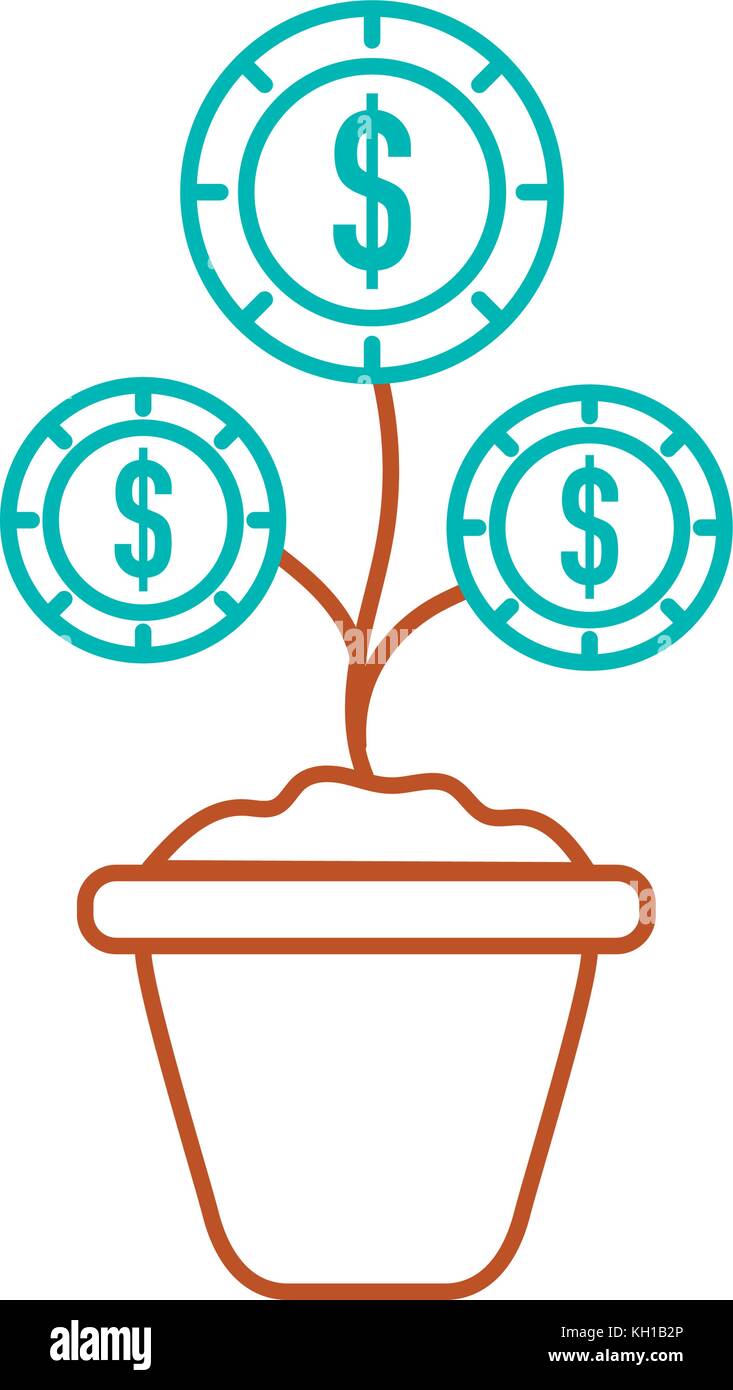 Isolated coins design Stock Vector Image & Art - Alamy