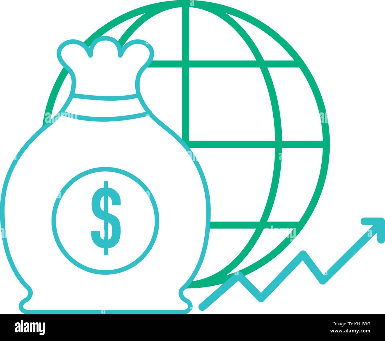 Money bag design Stock Vector Image & Art - Alamy