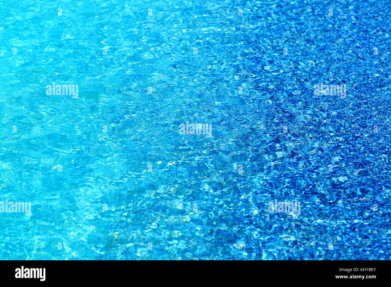 Beautiful texture of blue sea water photographed close-up Stock Photo ...