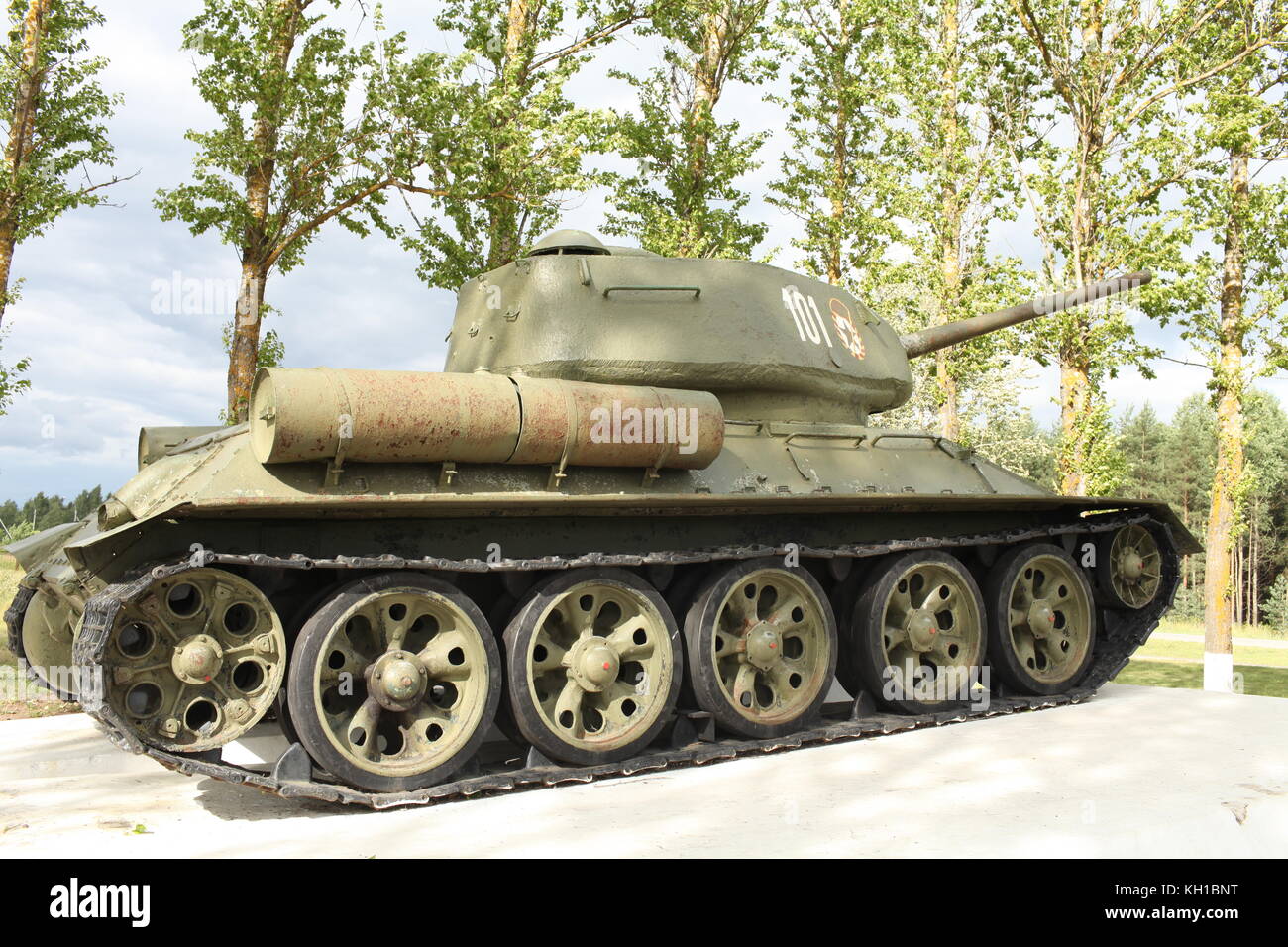 Soviet tank of the Second World War Tank T34 Stock Photo - Alamy