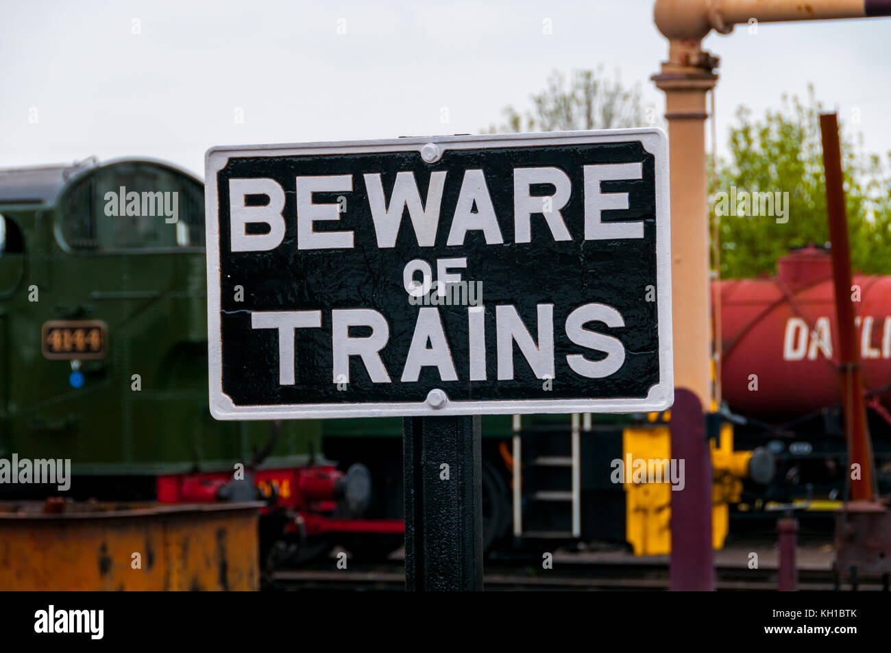 Old great western railway sign hi-res stock photography and images - Alamy