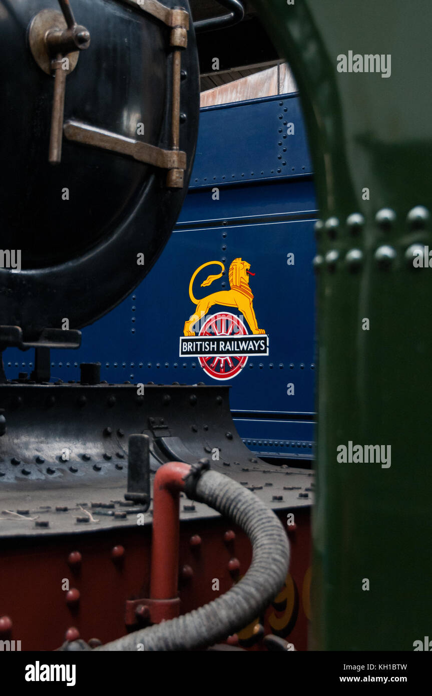 British Railways sign, Didcot railway centre, United Kingdom Stock ...