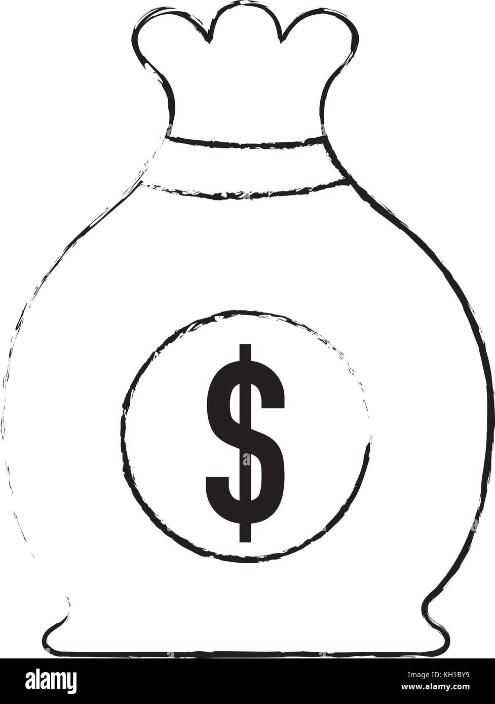 Money bag design Stock Vector Image & Art - Alamy