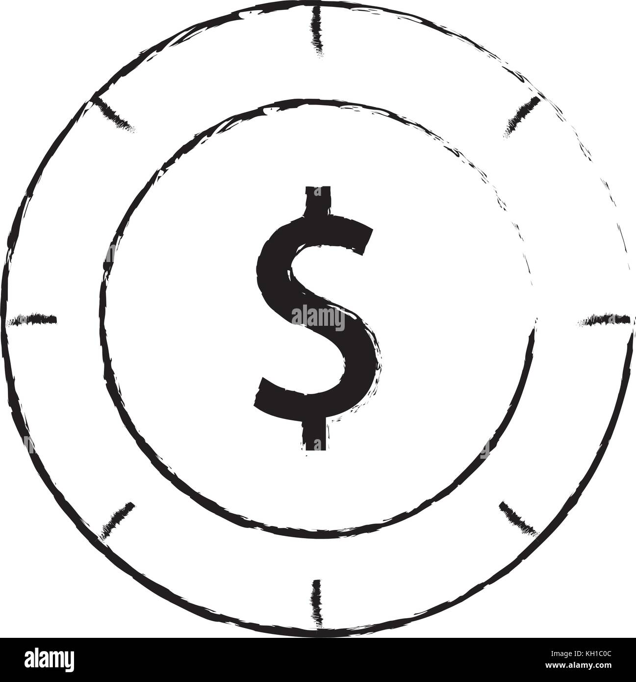 Isolated coin design Stock Vector Image & Art - Alamy