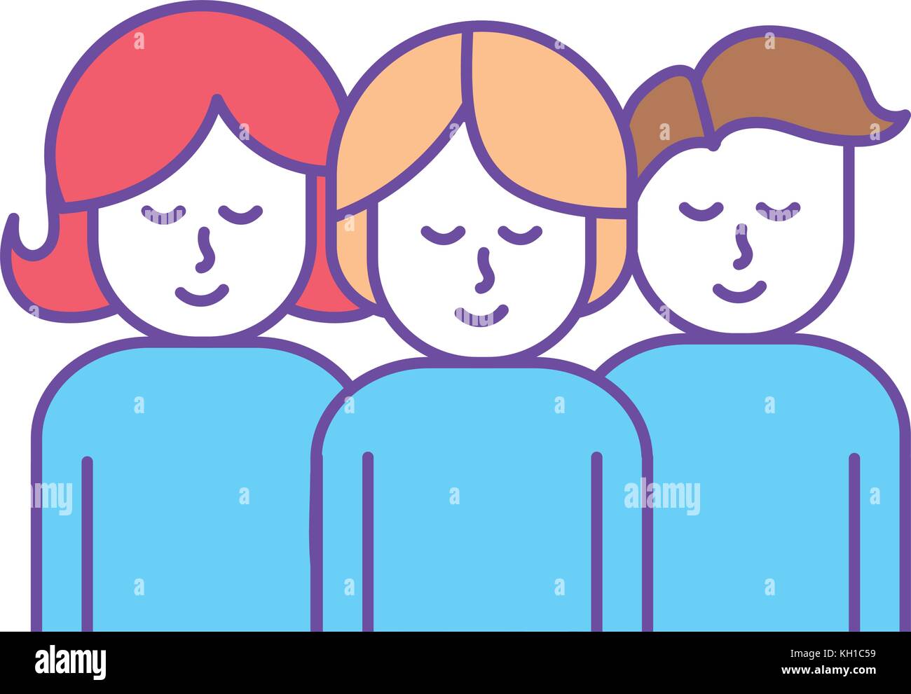 Group of people design Stock Vector Image & Art - Alamy