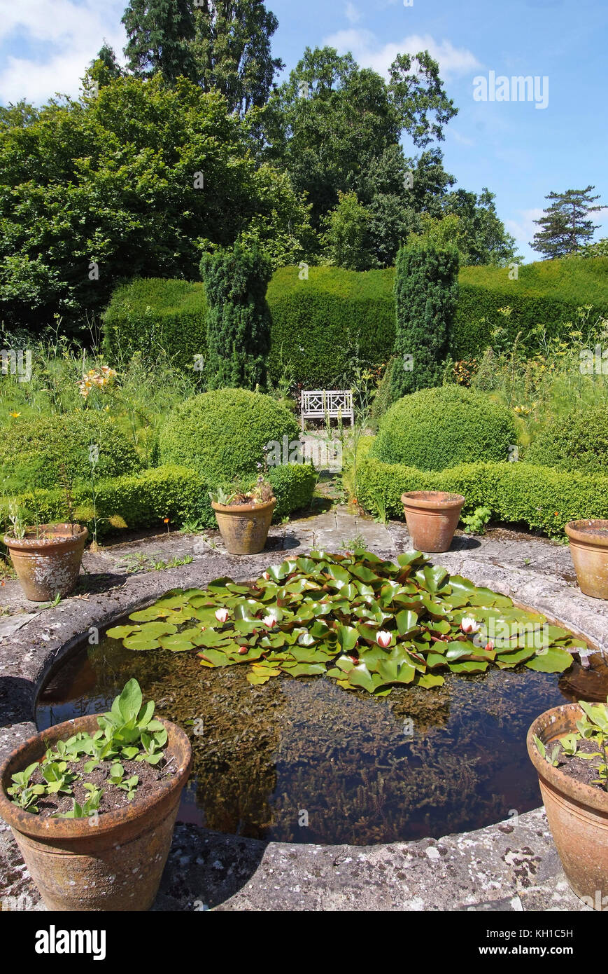 David Wheeler, gardener and author, in his garden Bryans Ground in ...