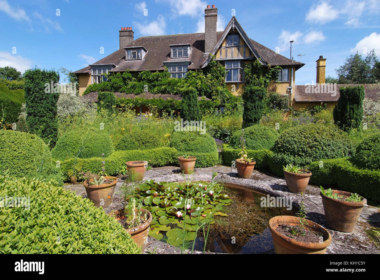 David Wheeler, gardener and author, in his garden Bryans Ground in ...