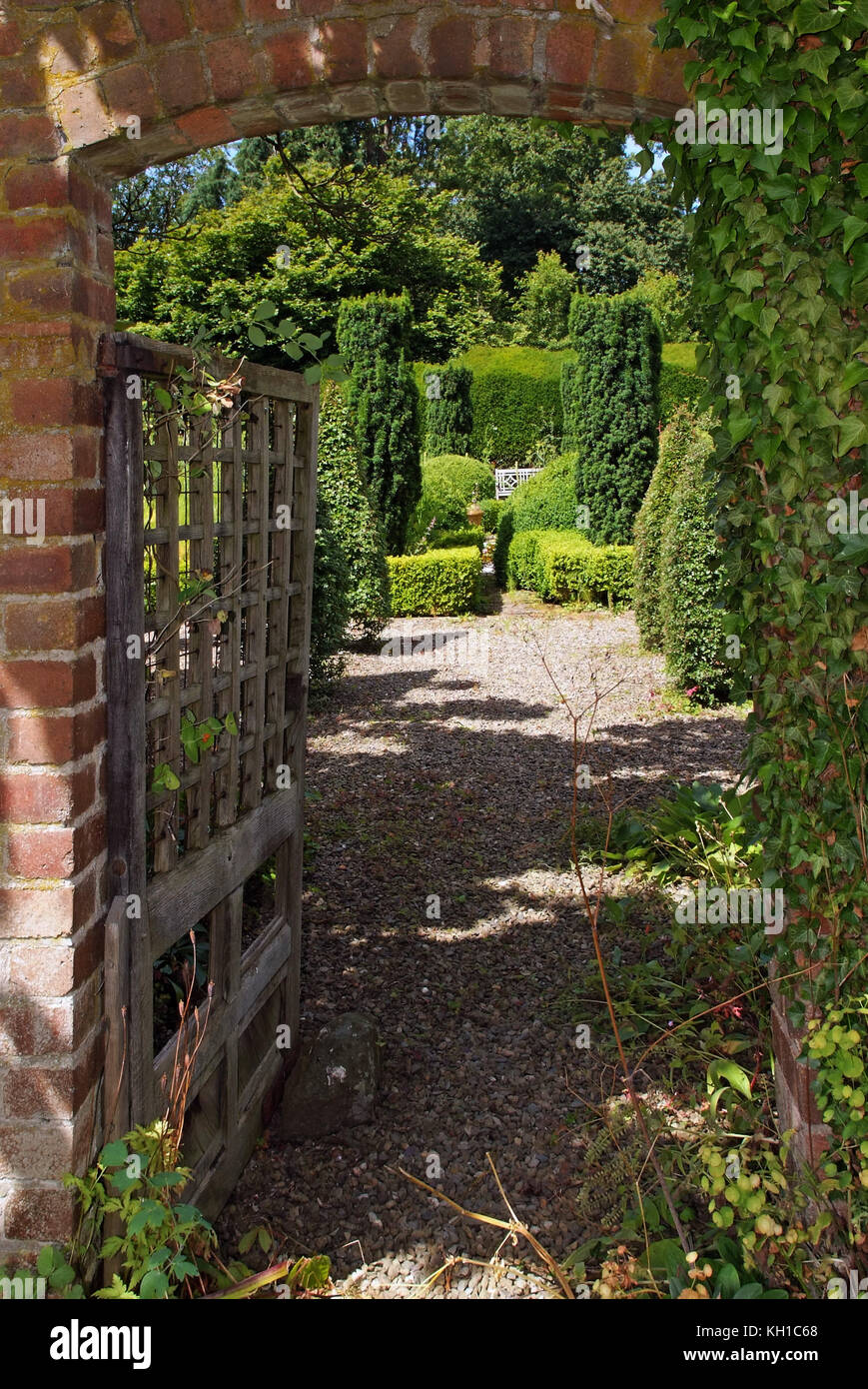 David Wheeler, gardener and author, in his garden Bryans Ground in ...