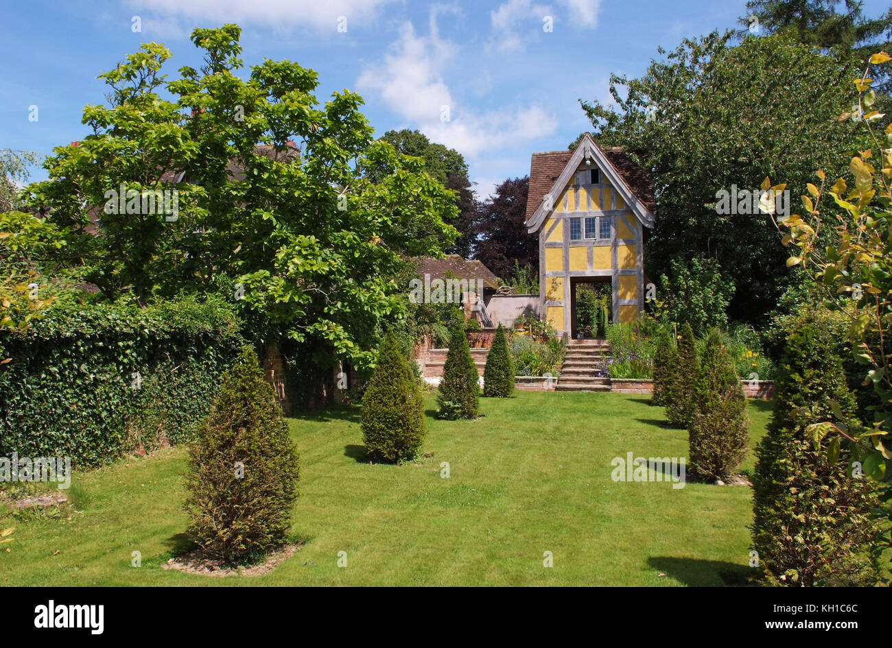 David Wheeler, gardener and author, in his garden Bryans Ground in ...