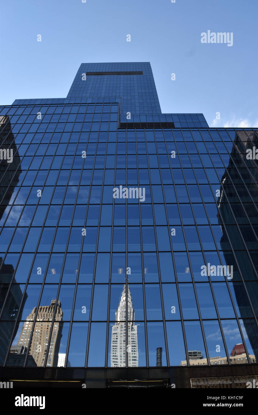 330 Madison Avenue, reflecting the Chrysler Building, New York City ...