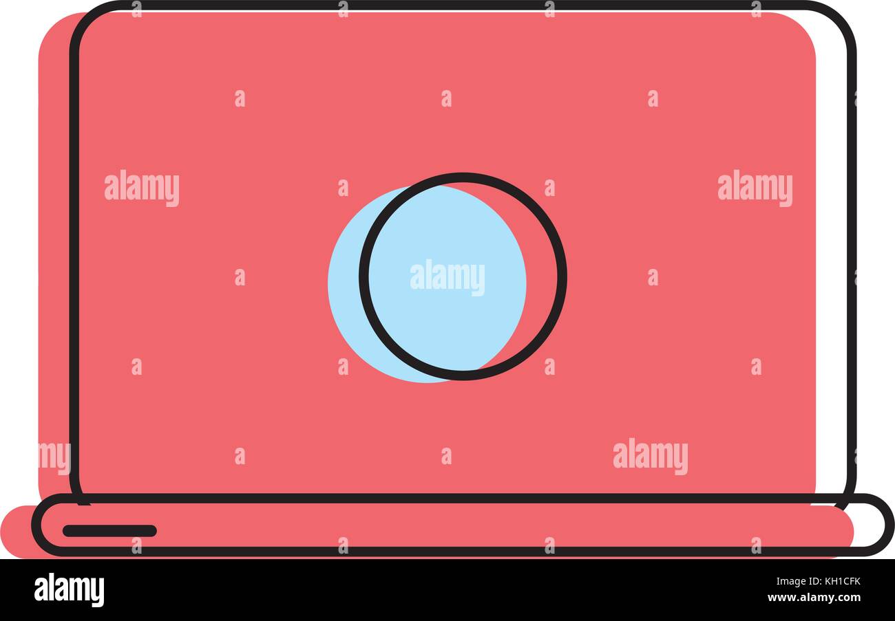 Isolated laptop design Stock Vector Image & Art - Alamy