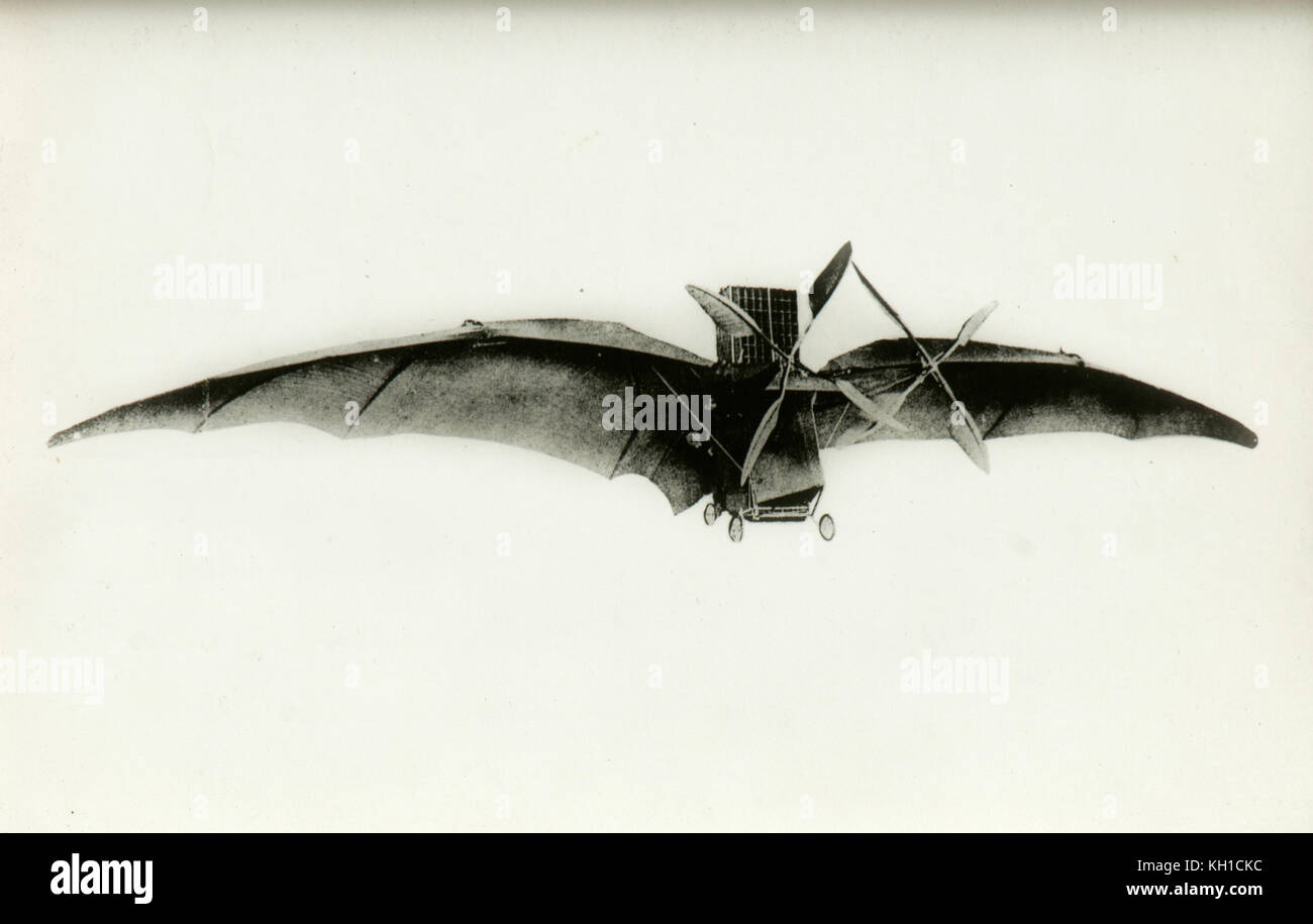 Flying machines 1890 hi-res stock photography and images - Alamy