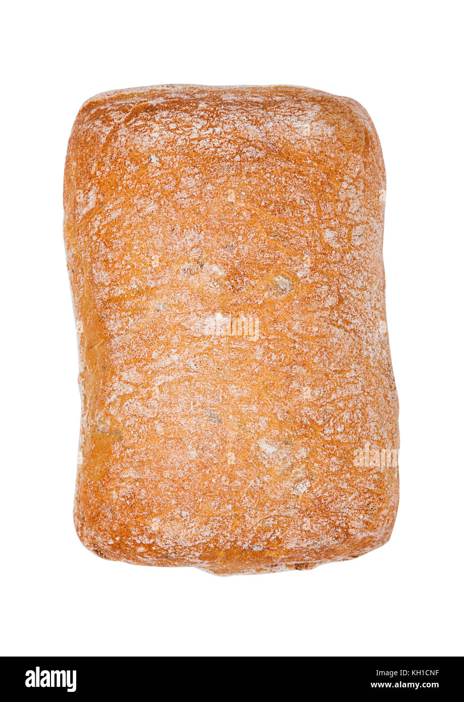 Fresh breakfast bread roll isolated on white background Stock Photo - Alamy