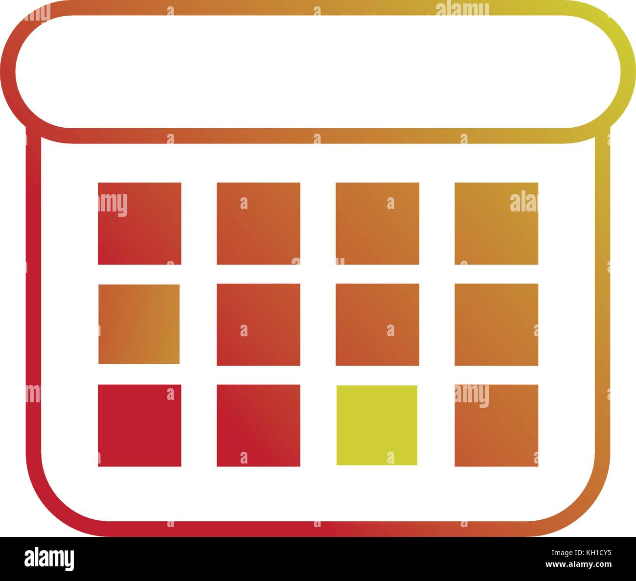 Isolated calendar design Stock Vector Image & Art - Alamy