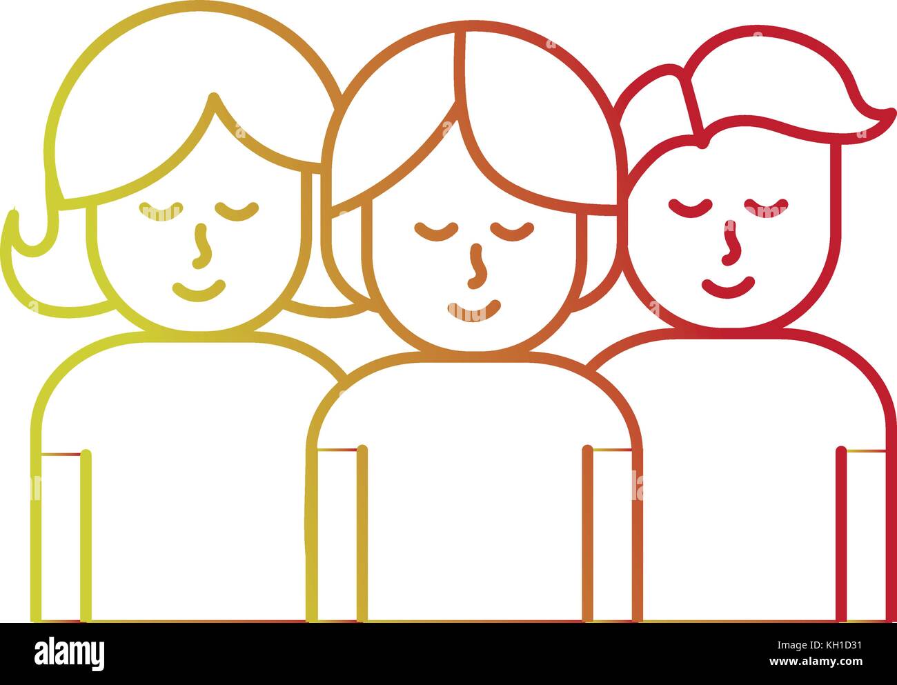 Group of people design Stock Vector Image & Art - Alamy