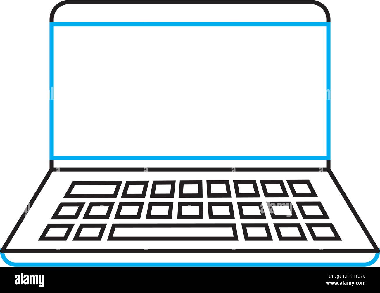 Isolated laptop design Stock Vector Image & Art - Alamy