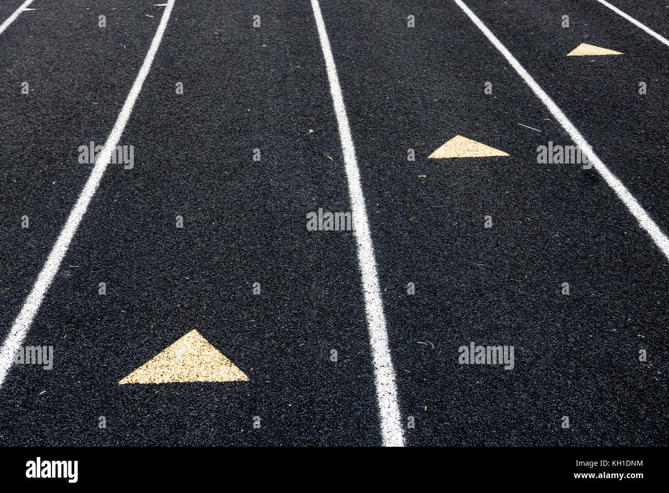 high school track marks Stock Photo - Alamy
