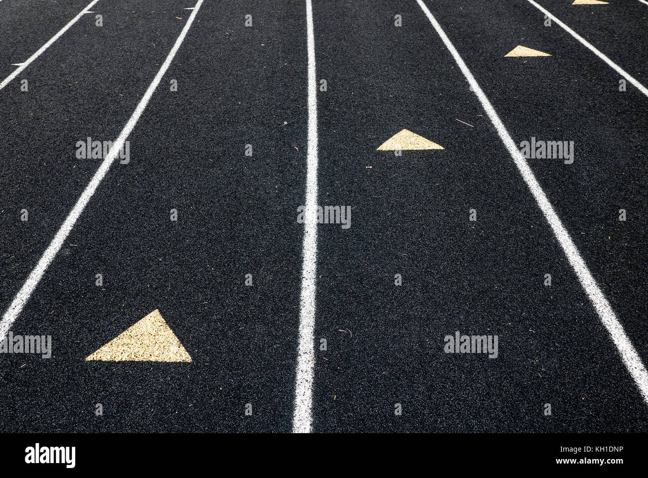 high school track marks Stock Photo - Alamy