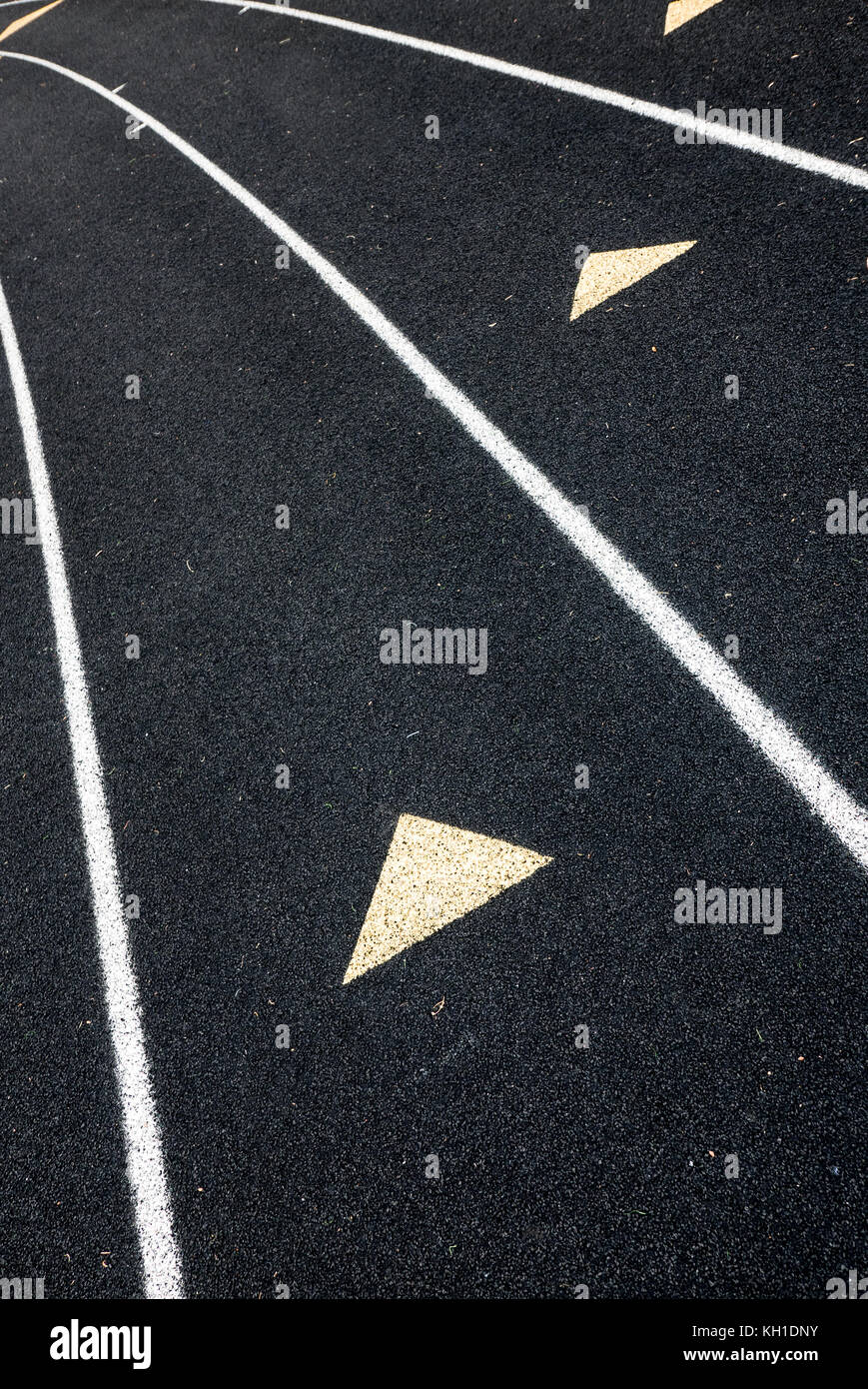 high school track marks Stock Photo - Alamy
