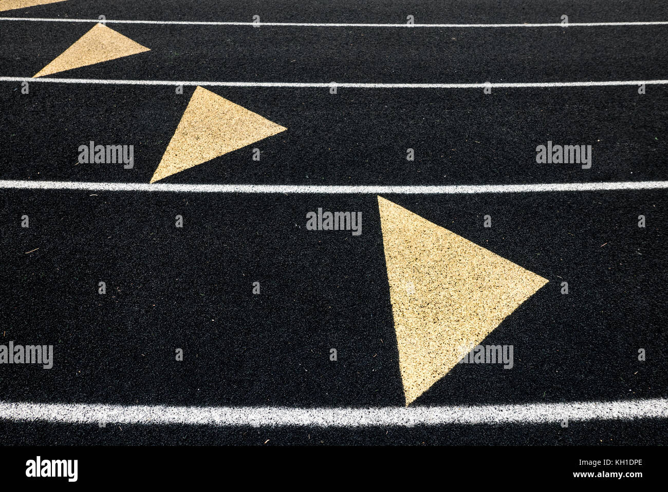 high school track marks Stock Photo - Alamy