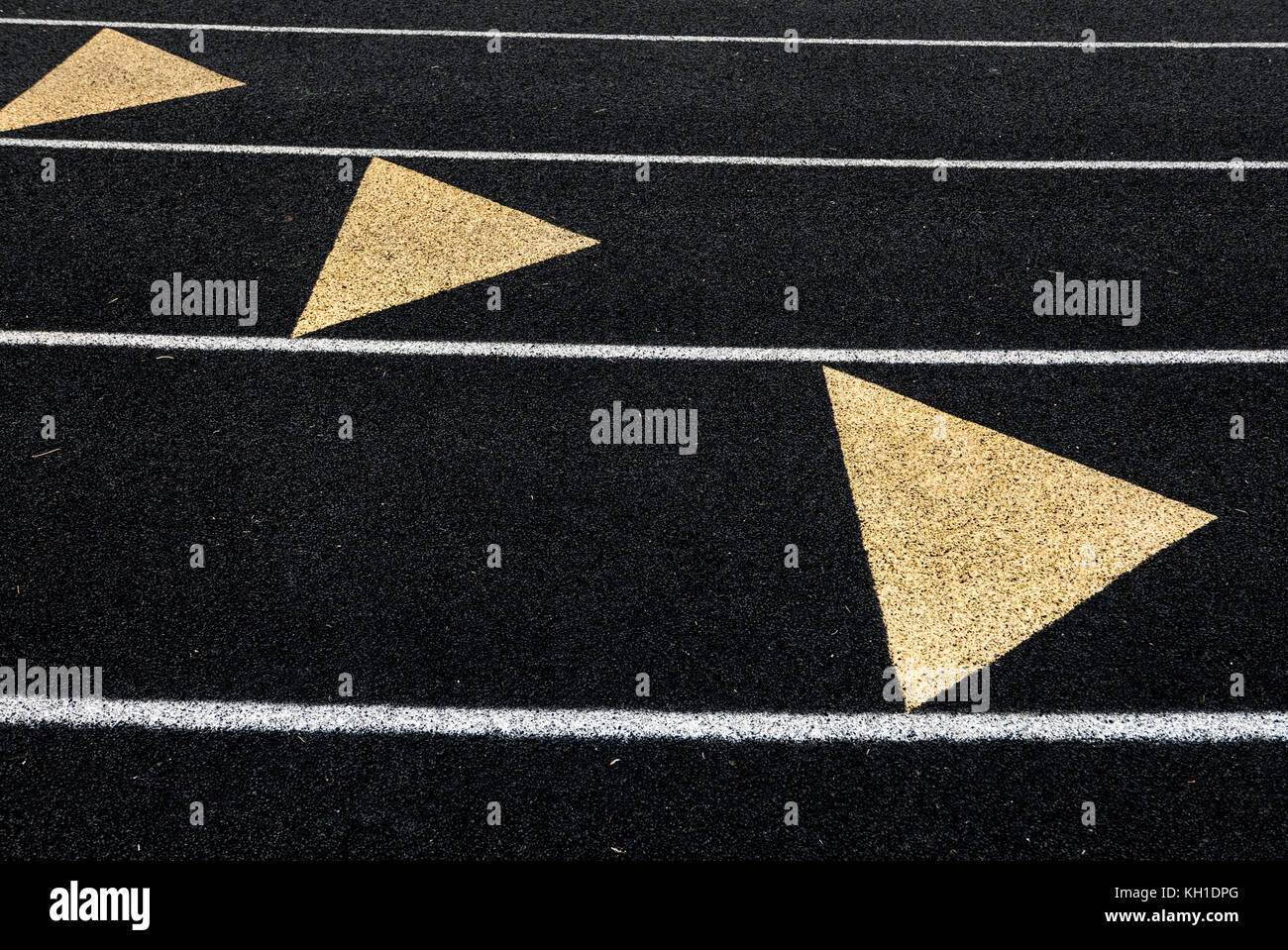 high school track marks Stock Photo - Alamy