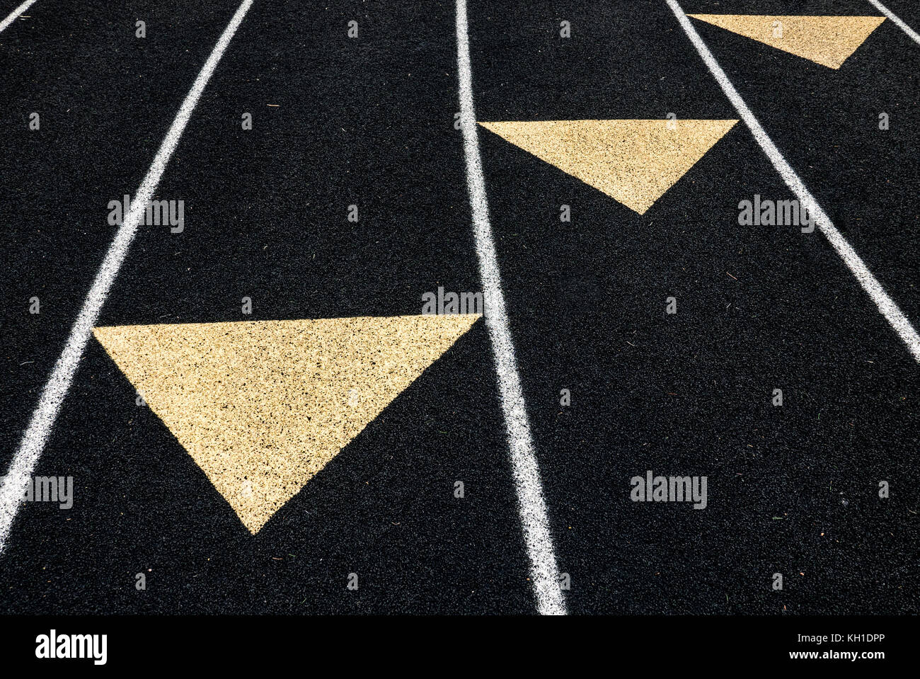 high school track marks Stock Photo - Alamy