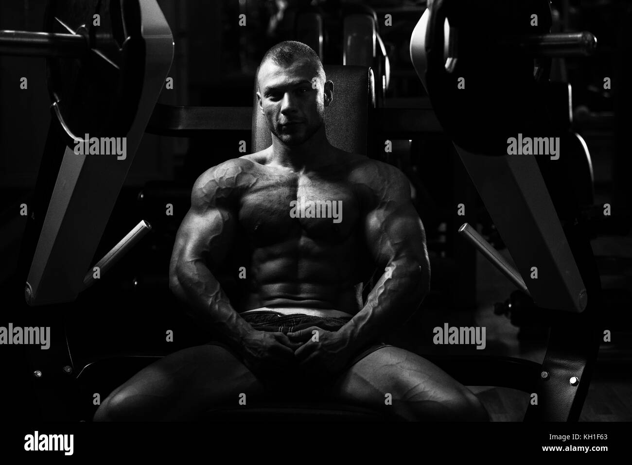 Handsome Good Looking And Attractive Young Man With Muscular Body ...