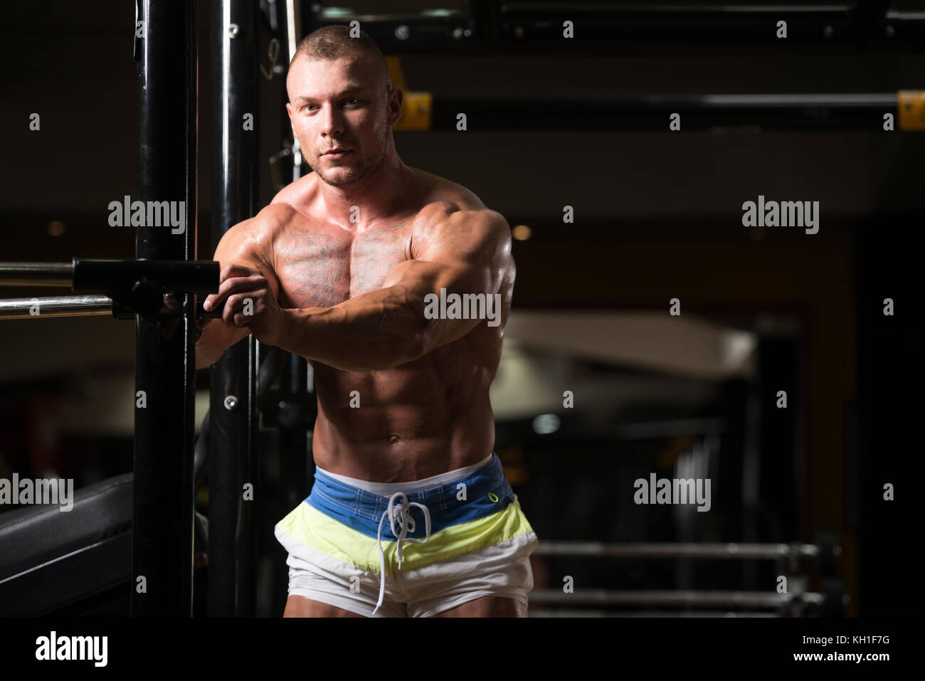 Handsome Good Looking And Attractive Young Man With Muscular Body ...