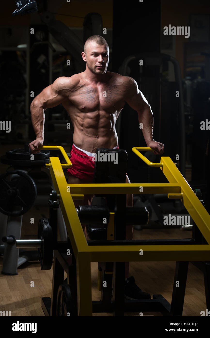 Handsome Good Looking And Attractive Young Man With Muscular Body ...