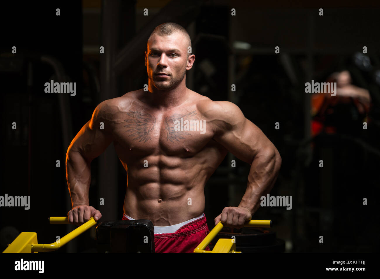 Handsome Good Looking And Attractive Young Man With Muscular Body ...