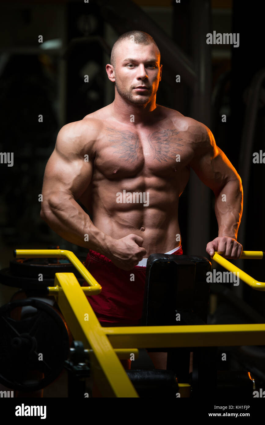 Handsome Good Looking And Attractive Young Man With Muscular Body ...