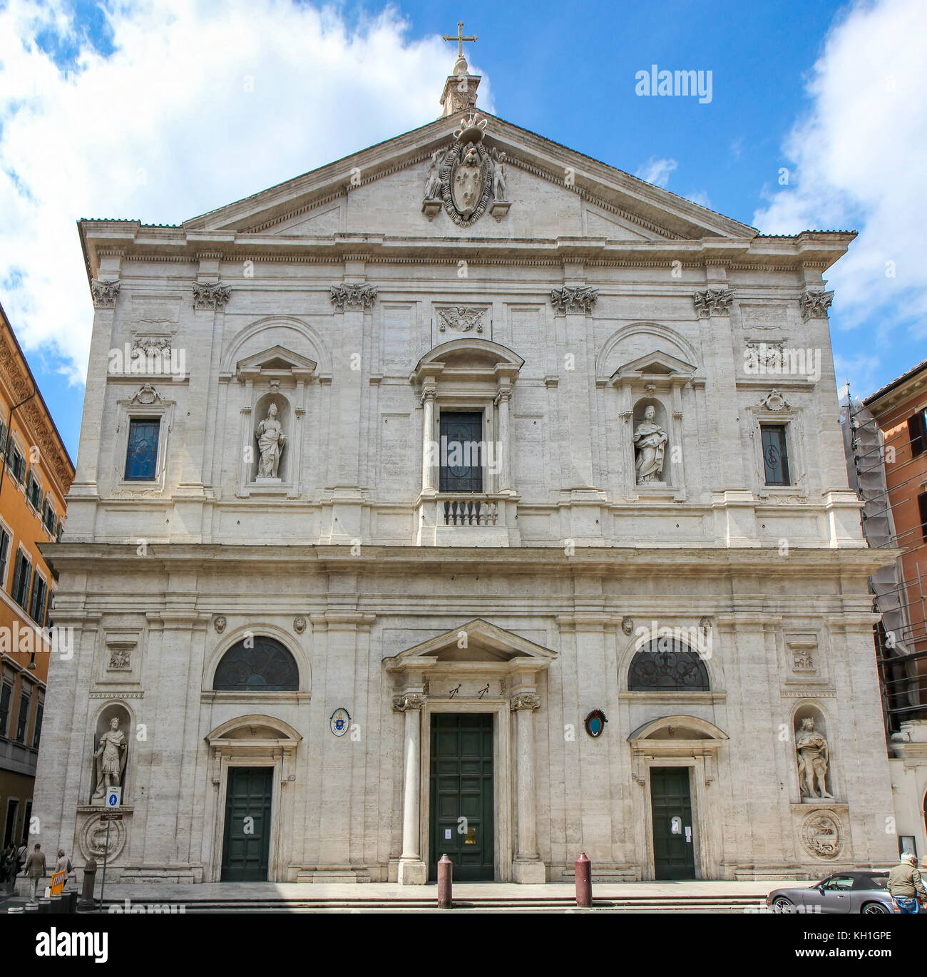 Church of St. Louis of the French, Rome, Italy Stock Photo - Alamy