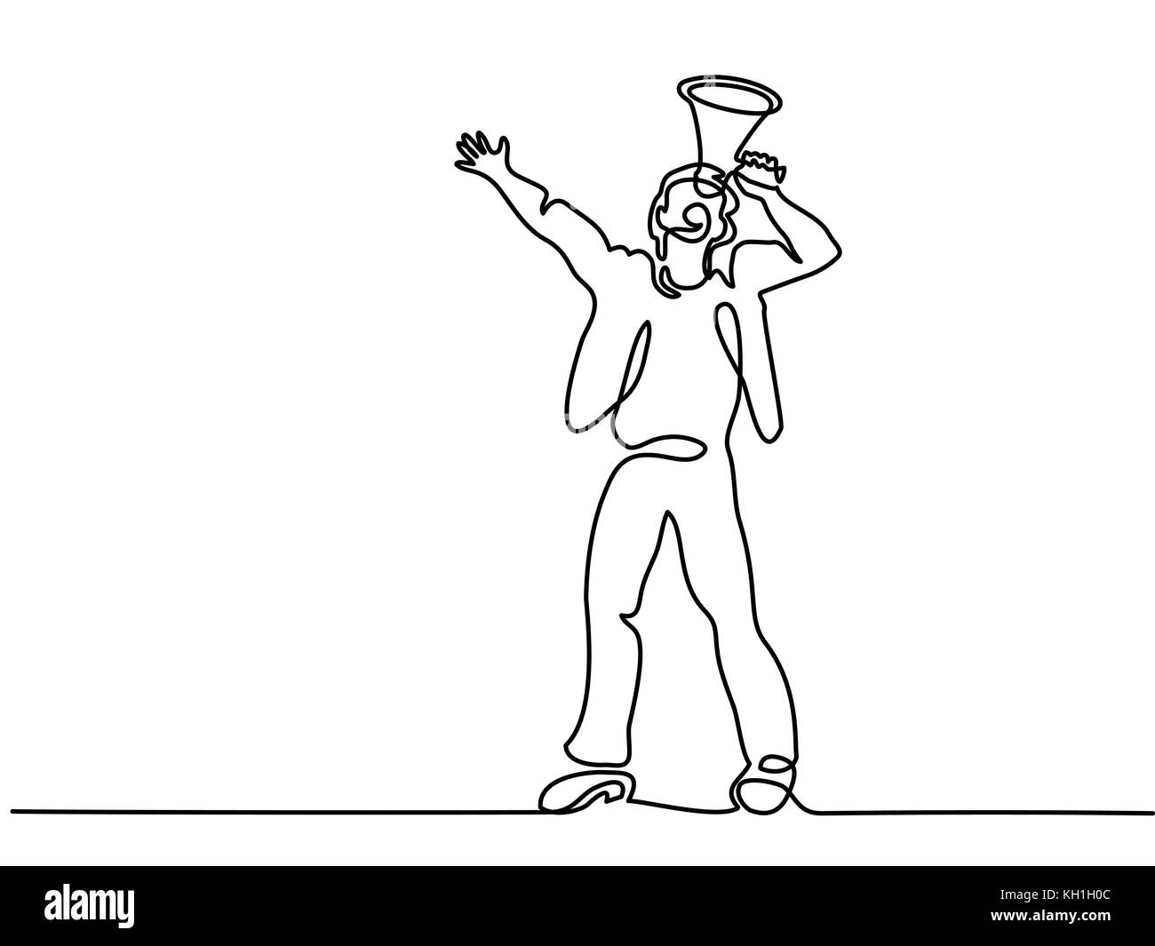 Man screaming Stock Vector Images - Alamy