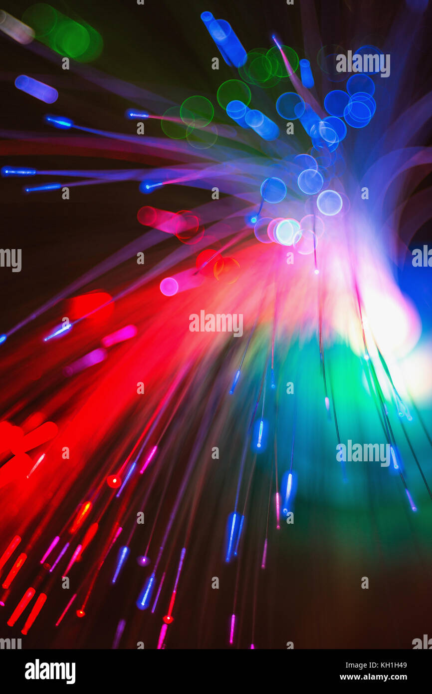 Fiber optic lights hi-res stock photography and images - Alamy