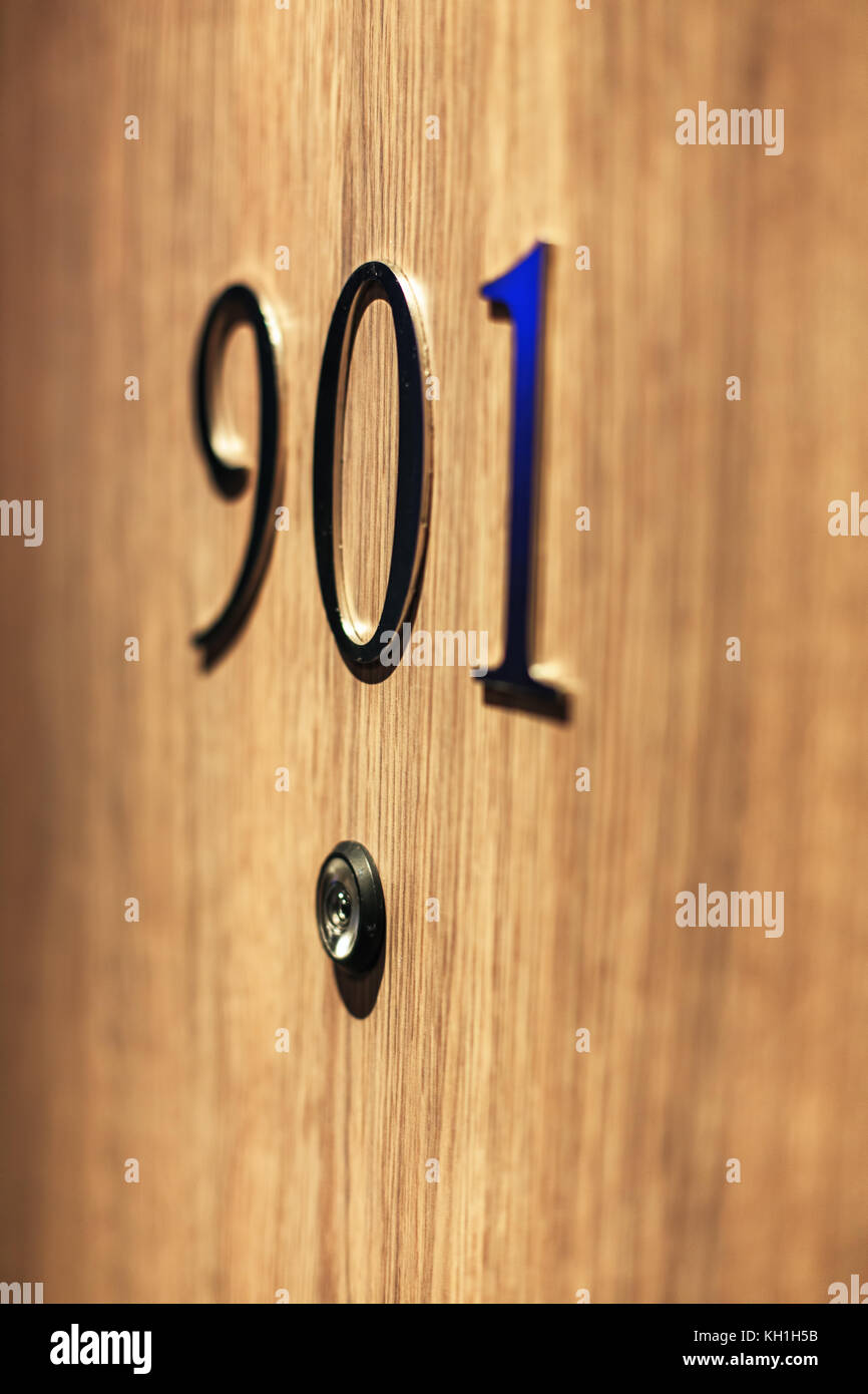 Hotel room number hi-res stock photography and images - Alamy