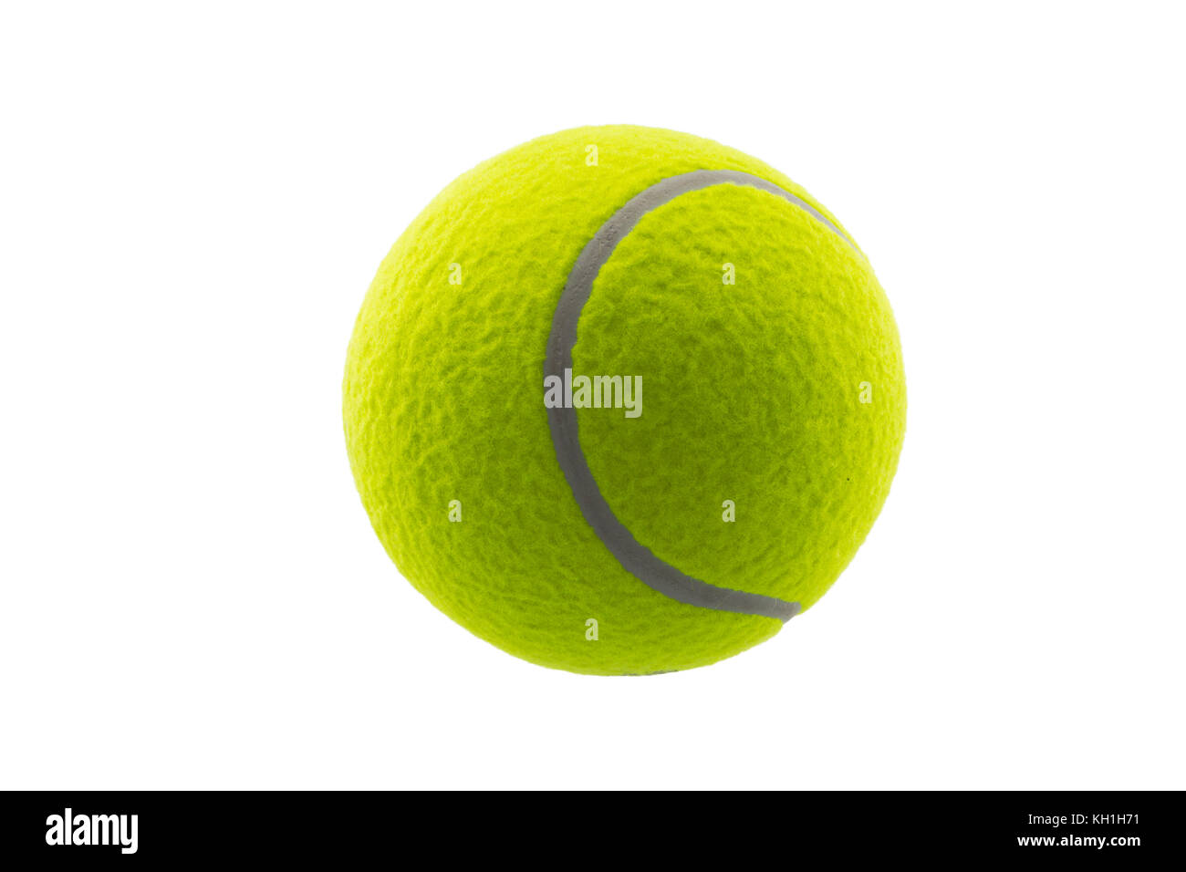 Tennis ball isolated on white background Stock Photo - Alamy