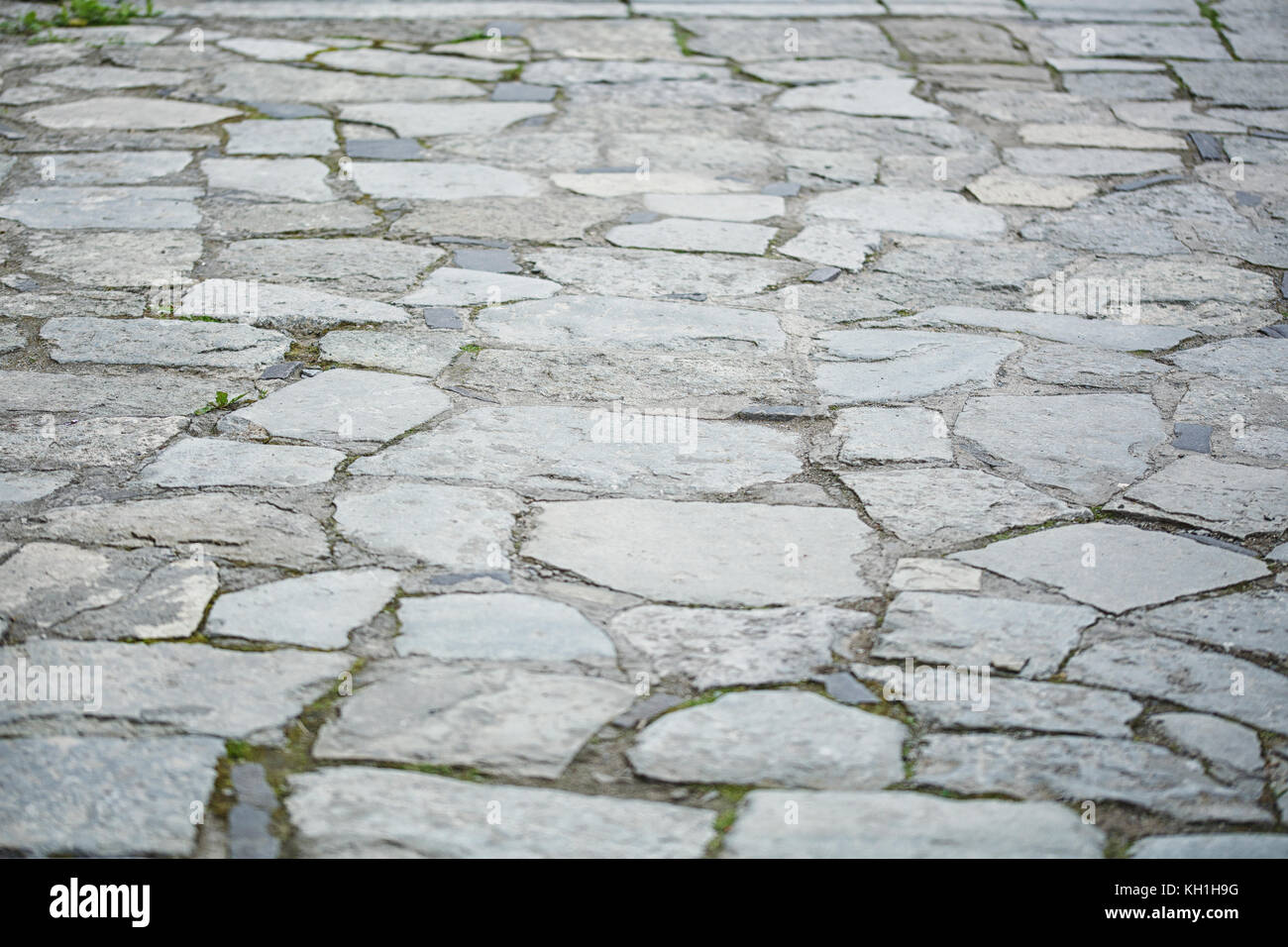 Paving Stones Road Texture Stock Photo - Alamy
