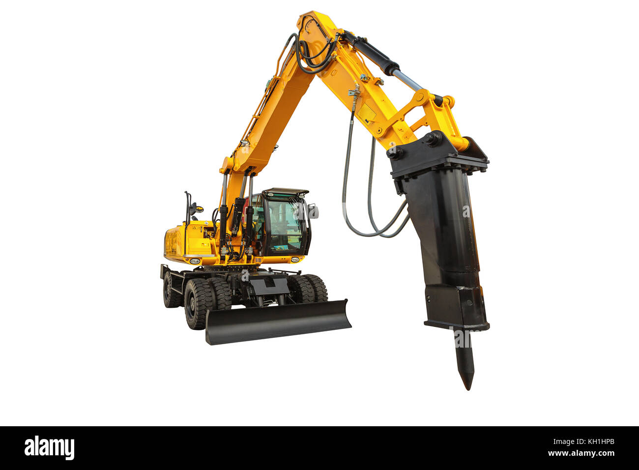 Hydraulic breaker hammer hi-res stock photography and images - Alamy