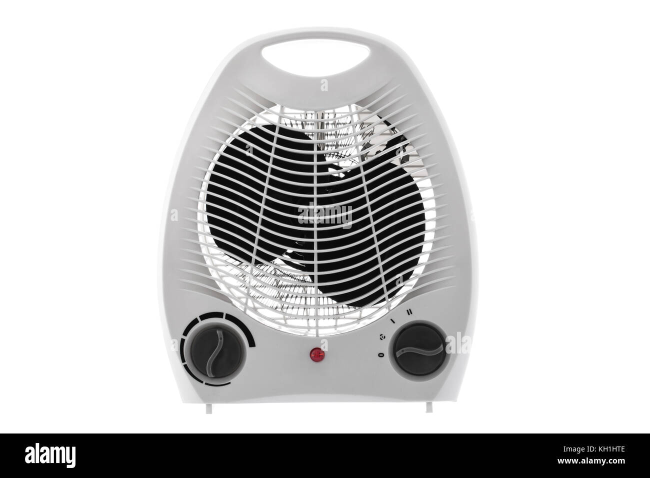 Electric heater isolated on white background Stock Photo - Alamy