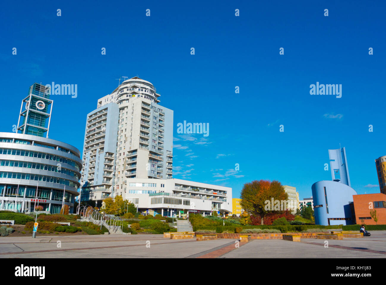 Slunecni namesti, Hurka, Stodolky, Prague, Czech Republic Stock Photo ...