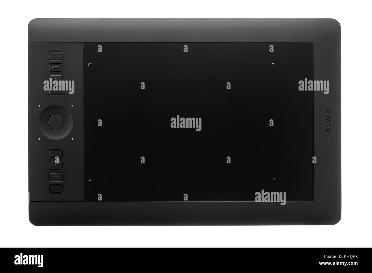 Varna, Bulgaria - January 10, 2016 Wacom Intuos pro digital graphic ...