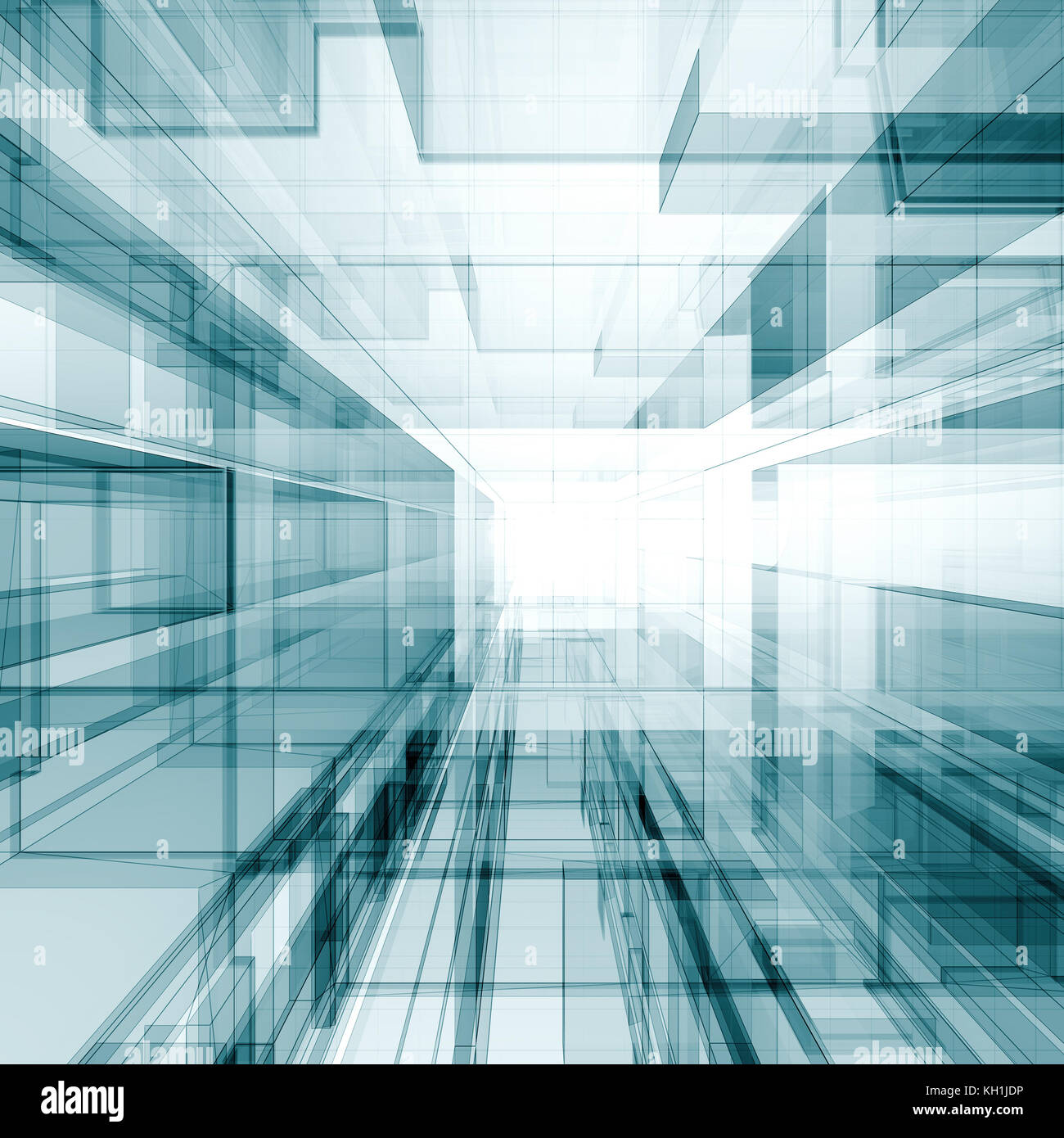 Abstract Architectural Rendering