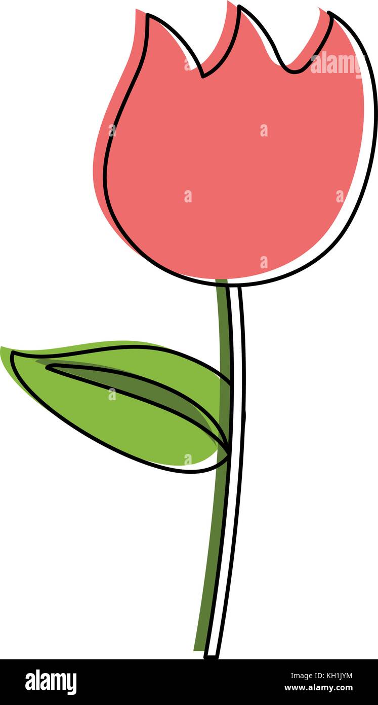 Beautiful flower symbol Stock Vector Image & Art - Alamy