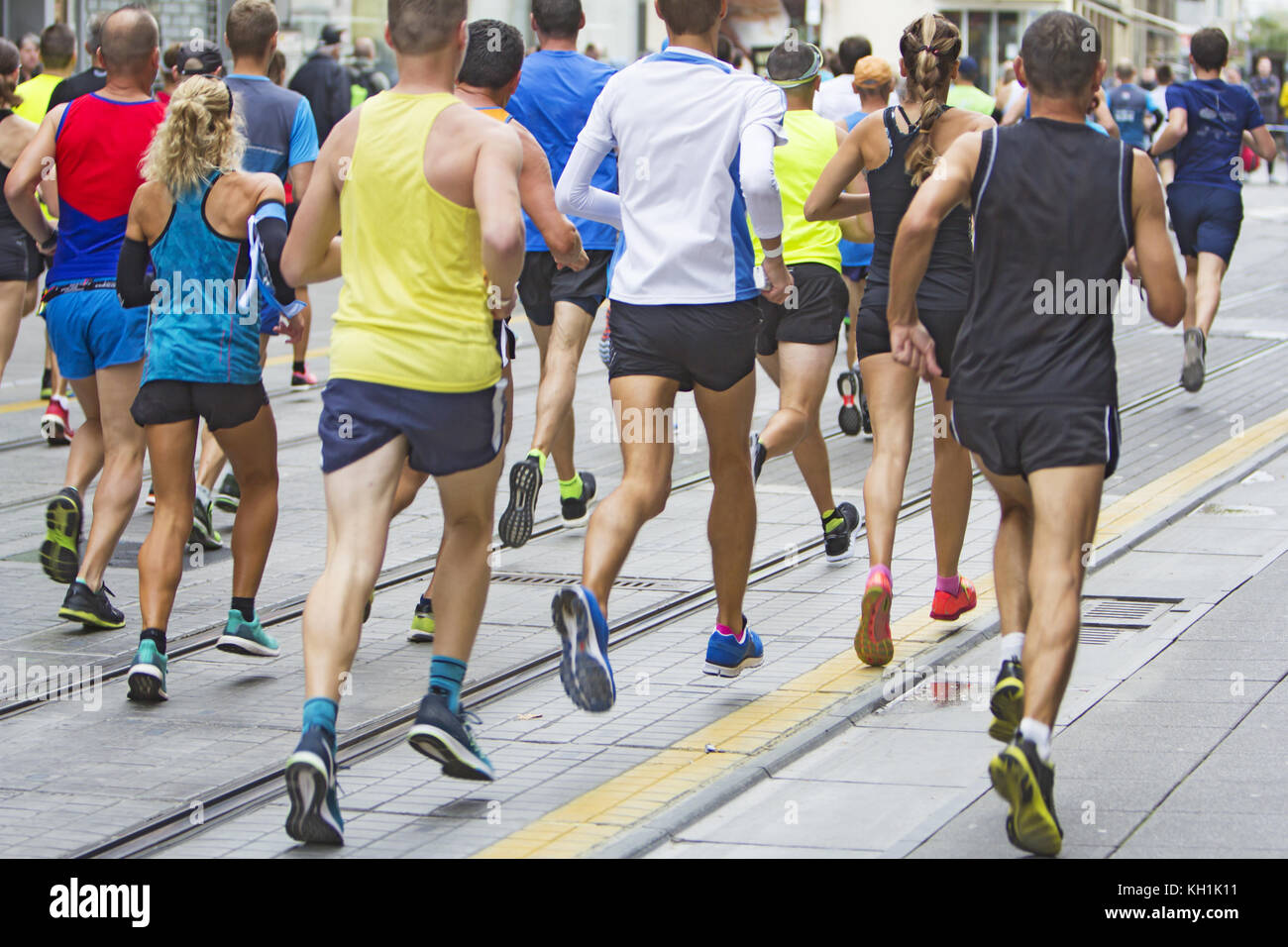 Marathon motion hi-res stock photography and images - Alamy