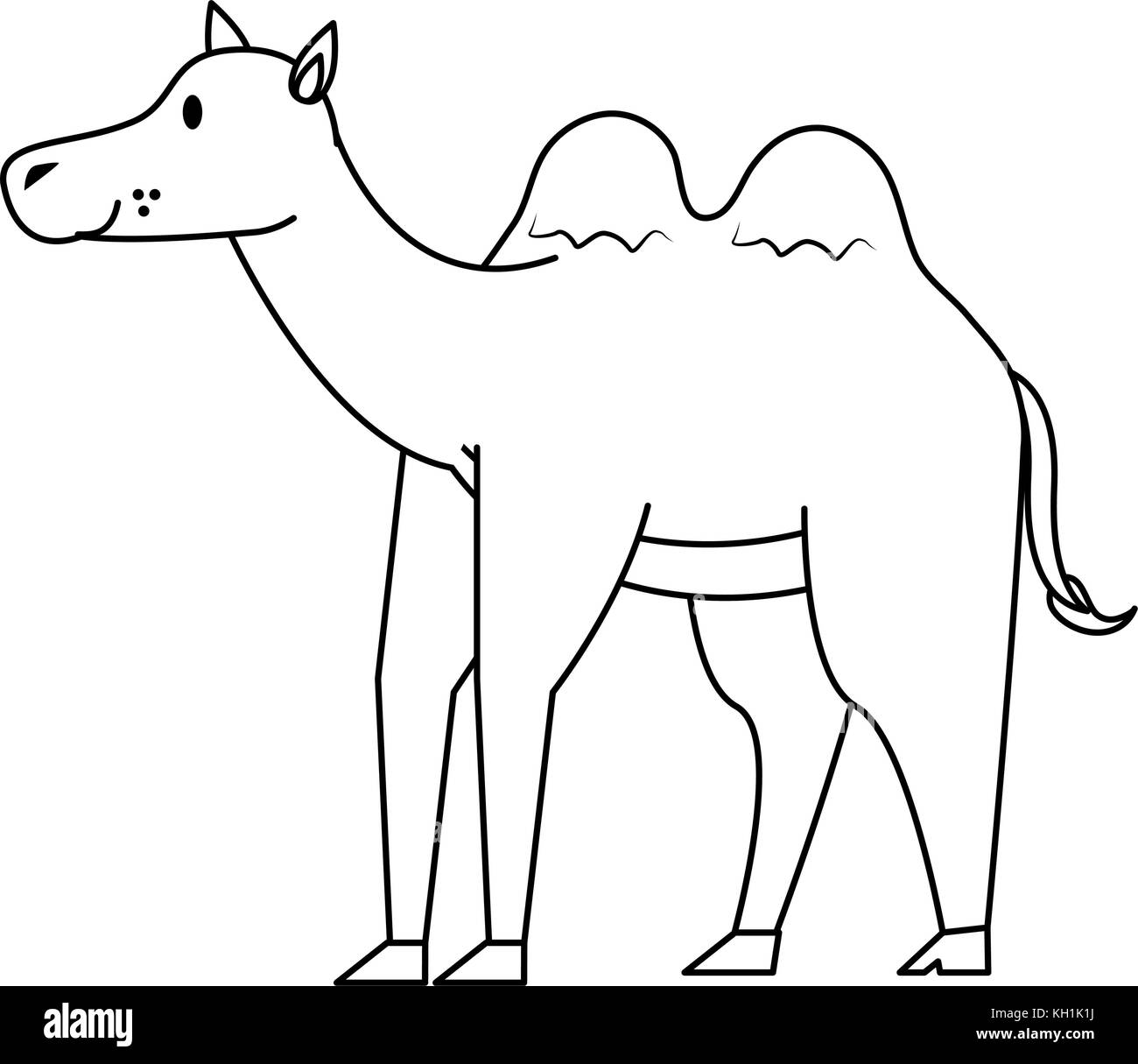 Adorable camel Cut Out Stock Images & Pictures - Alamy