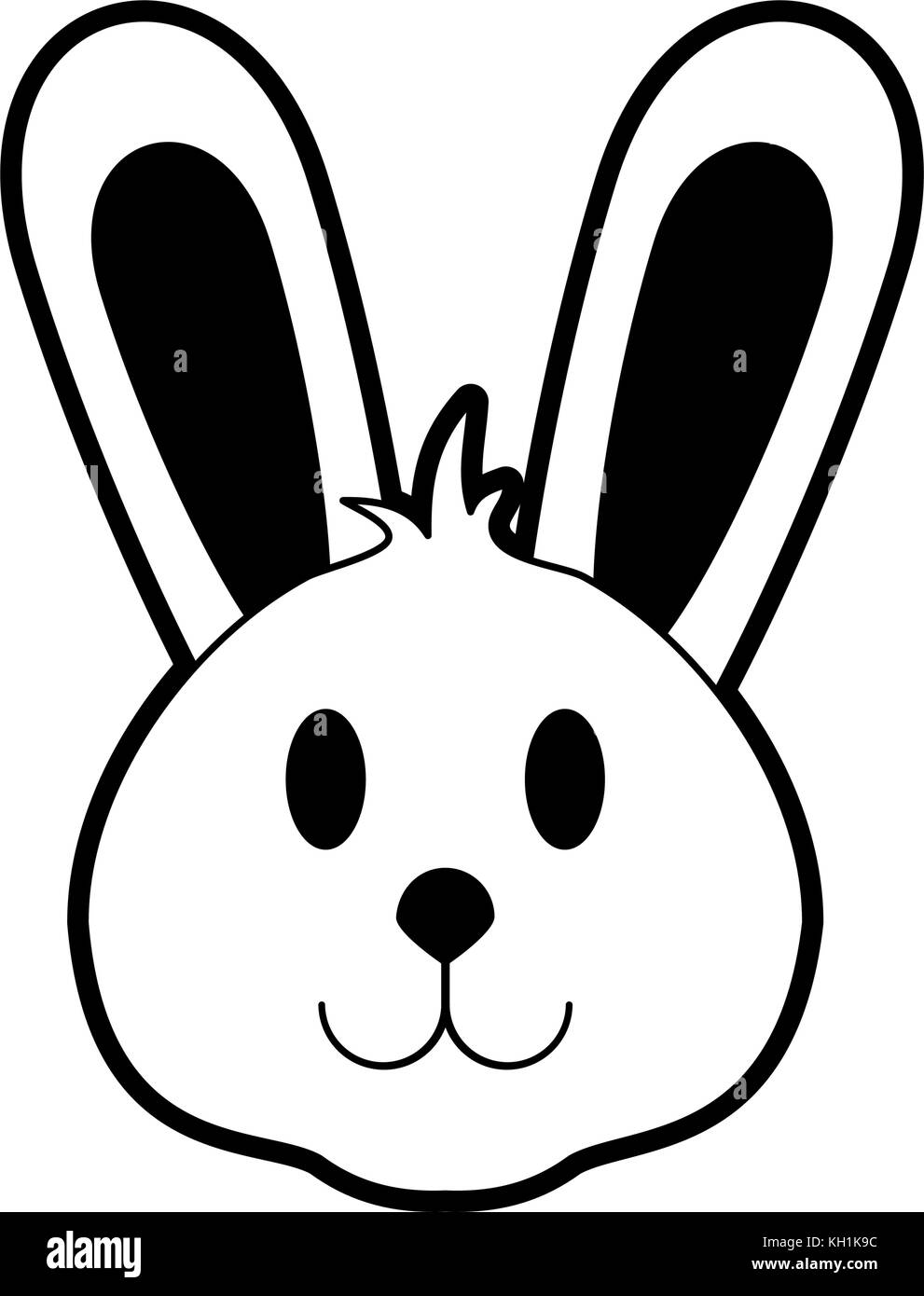 Cute bunny cartoon Stock Vector Image & Art - Alamy