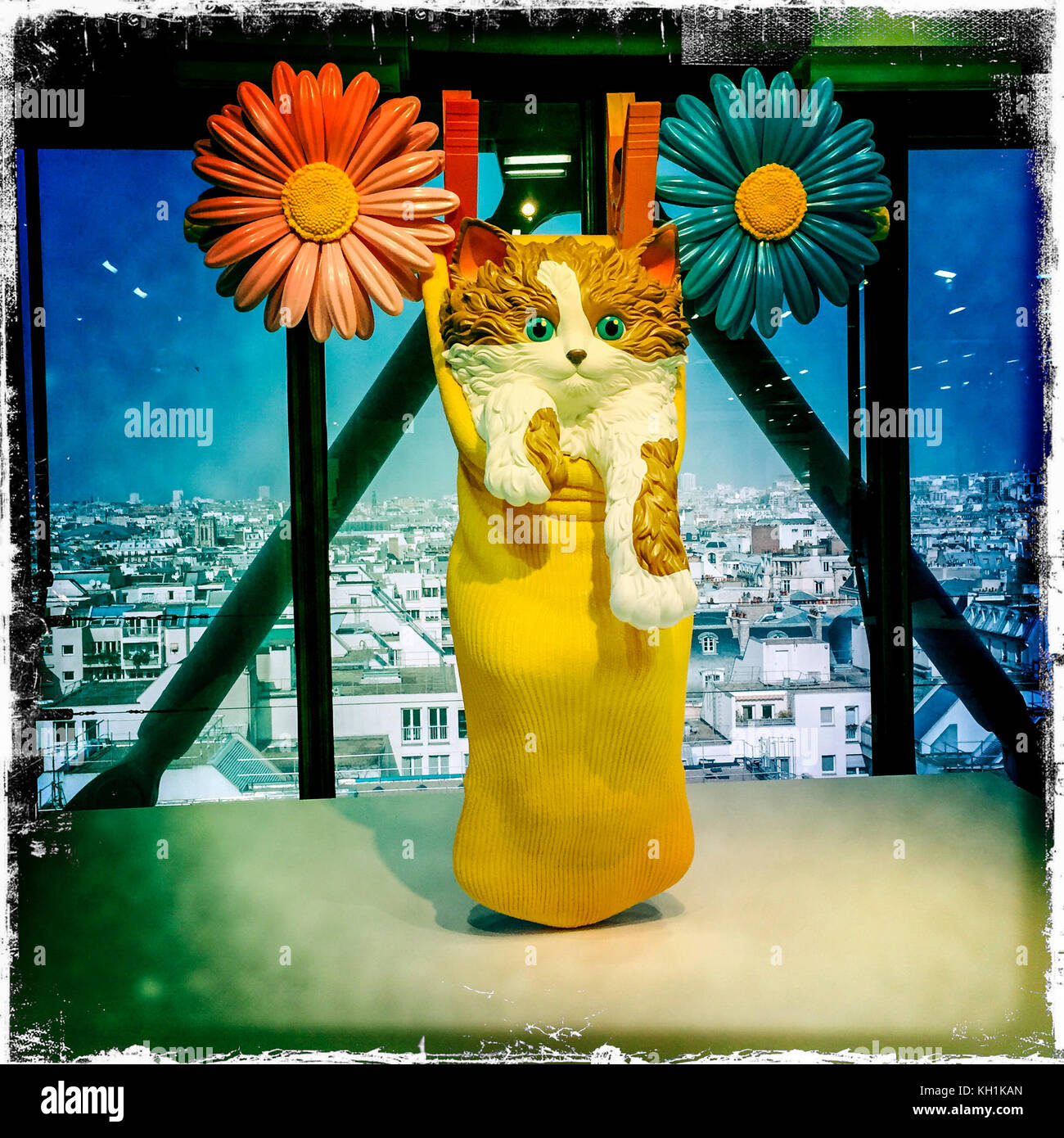 Clothesline art installation hi-res stock photography and images - Alamy