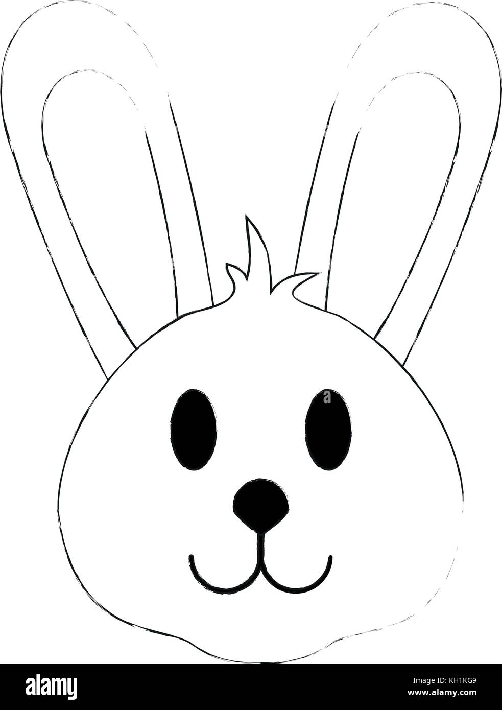 Bunny Head Template