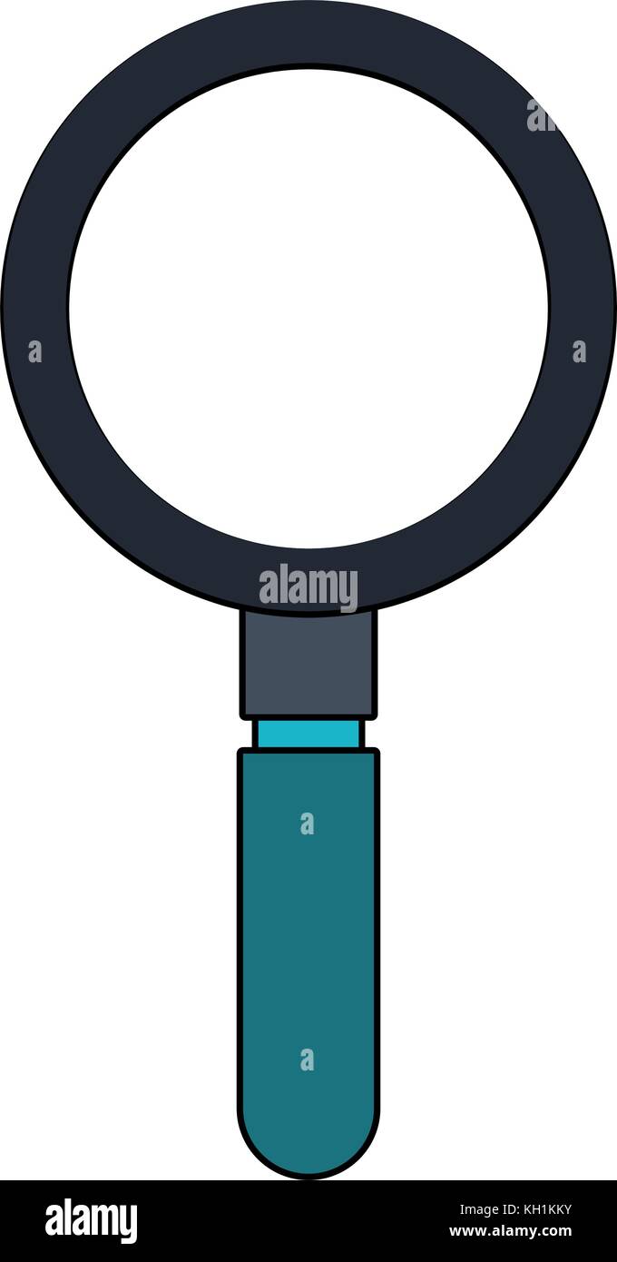 Magnifying glass tool Stock Vector Image & Art - Alamy