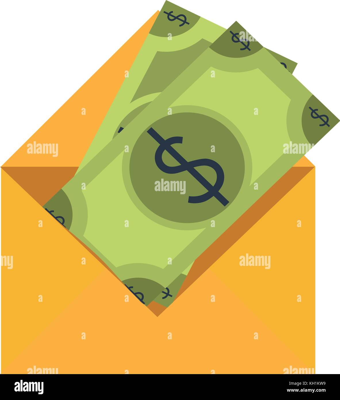 Money envelope symbol Stock Vector Image & Art - Alamy